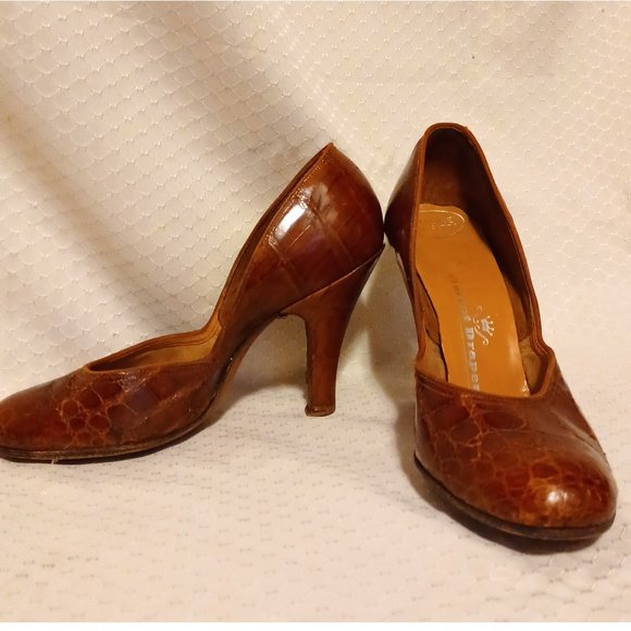 Vincent Draper | Shoes | 94s Genuine Alligator Heels By Vincent Draper ...